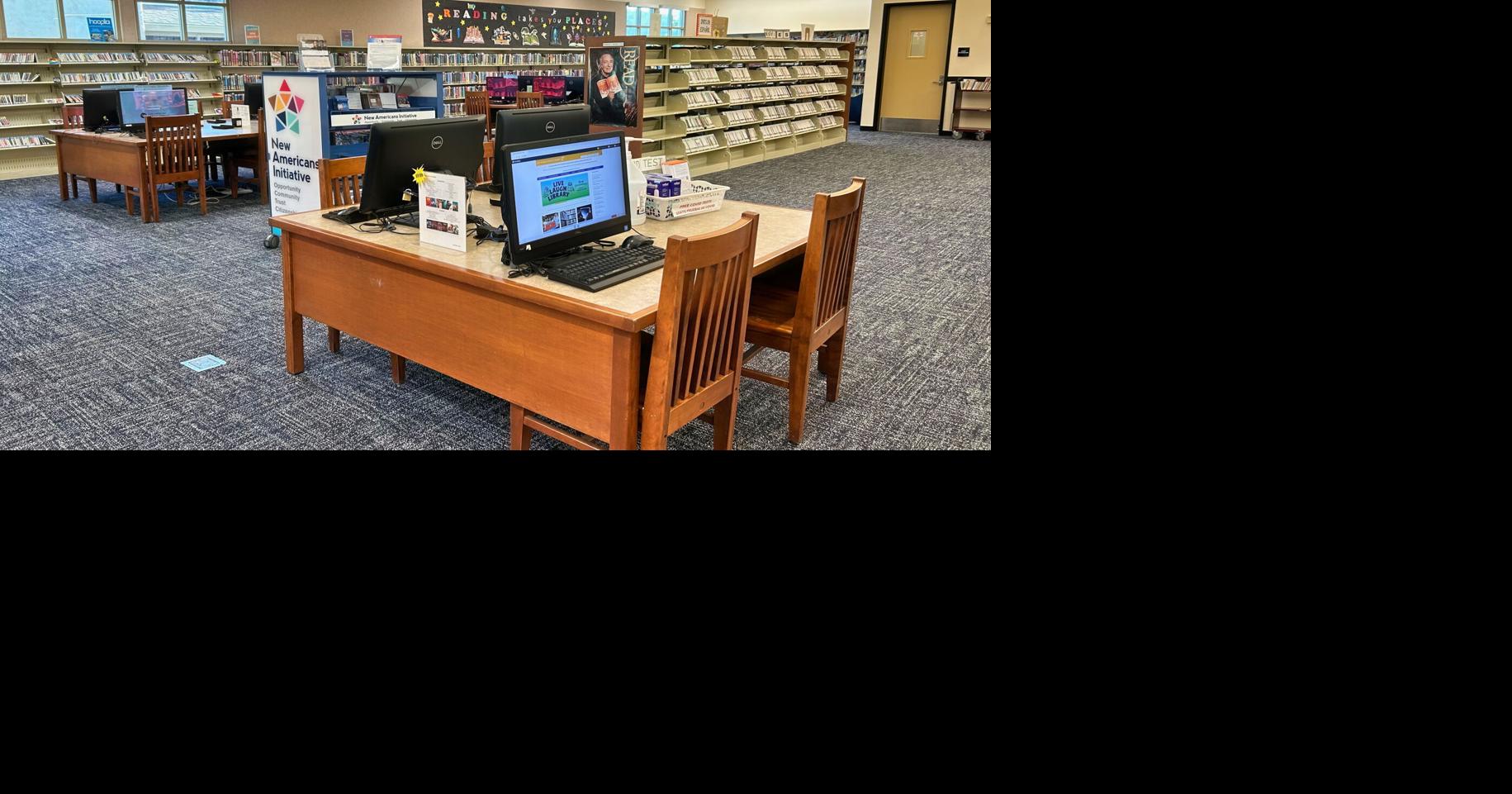 Cypress Park library interior | | theeastsiderla.com