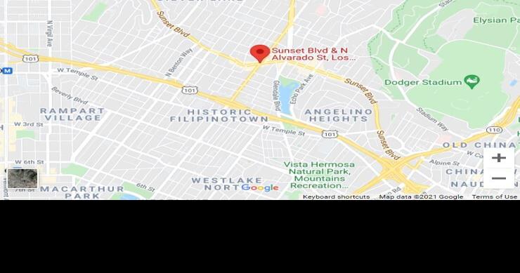 Sunset and Alvarado map | | theeastsiderla.com