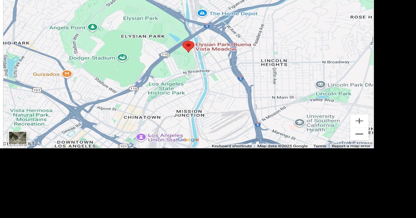 Helicopter water drops extinguish Elysian Park fire | Echo Park News | theeastsiderla.com