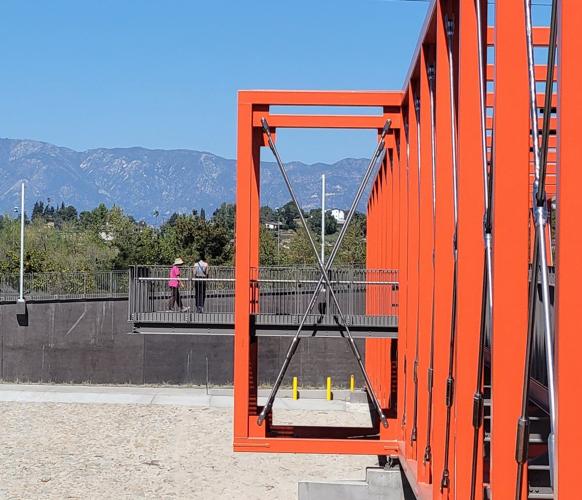 Taylor Yard pedestrian/bike bridge finally opens - 30 years in the ...