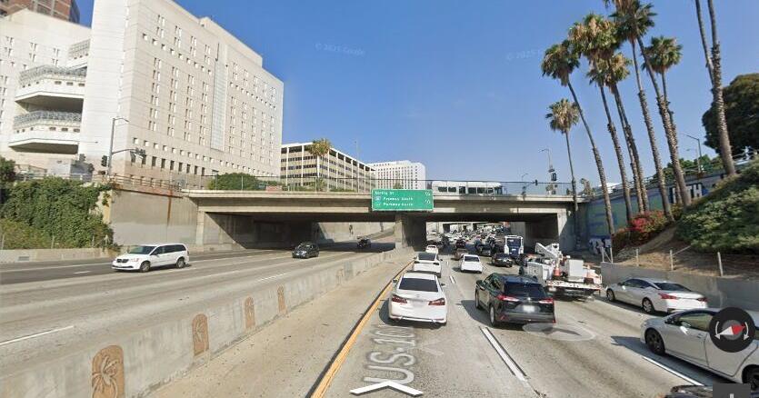 Pro-immigrant protesters block 101 Freeway in Downtown L.A. | City News ...