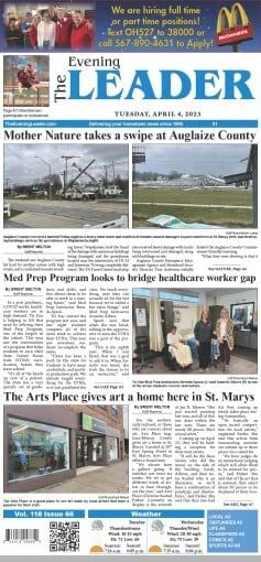 READ THE TUESDAY EVENING LEADER ONLINE | News | theeveningleader.com