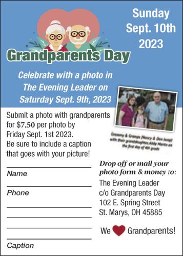 Grandparents Day Project at The Evening Leader | Announcements ...