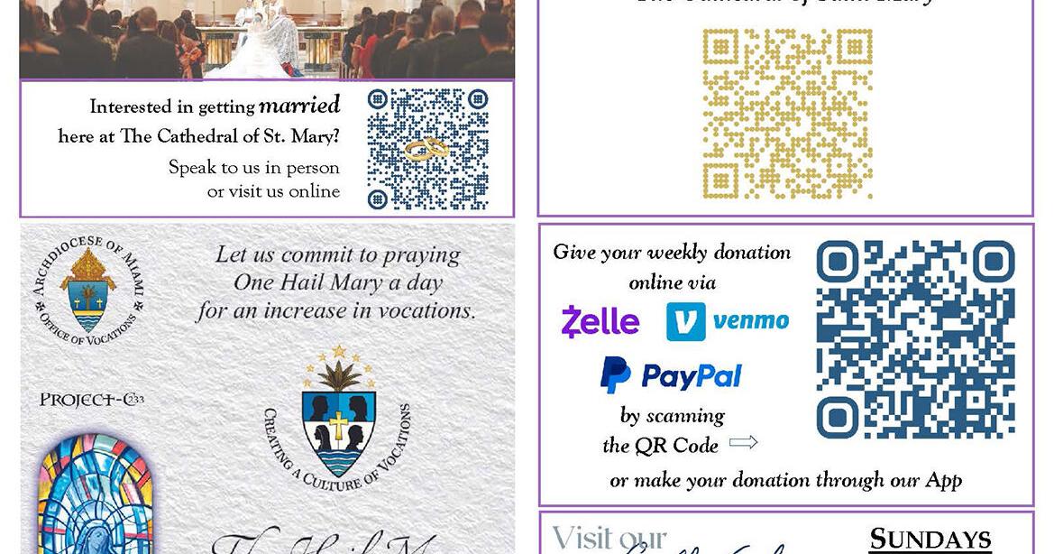 Are printed church bulletins still relevant? | Miami ...