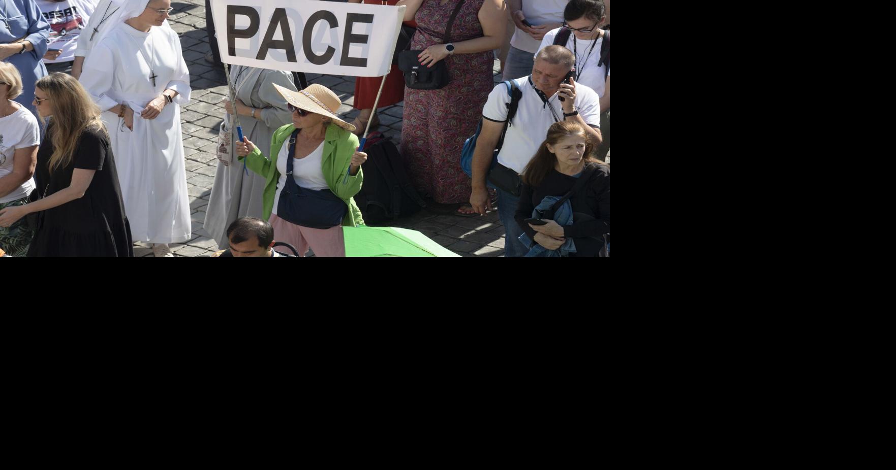Saying terrorism, war solve nothing, pope prays for peace | Vatican ...