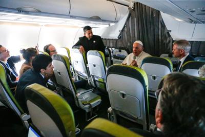 On flight to Rome, pope responds to questions about abuse, his health ...