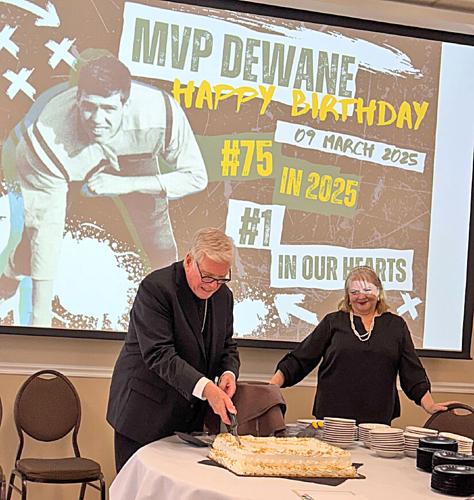 Happy birthday, Bishop Dewane! | Venice | thefloridacatholic.org