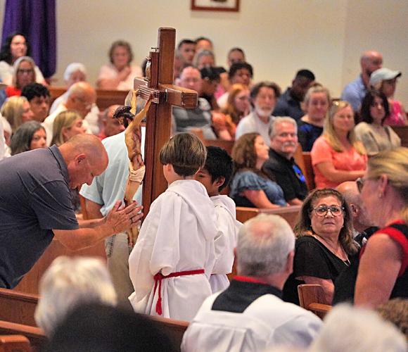 Easter Triduum celebrated | Venice | thefloridacatholic.org