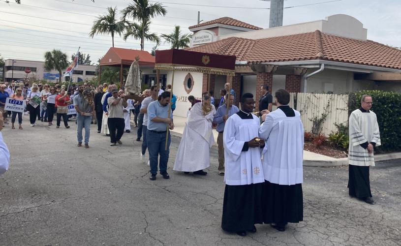 MASS, PROCESSION and PRAYER IN HONOR OF ALL HUMAN LIFE | Palm Beach ...