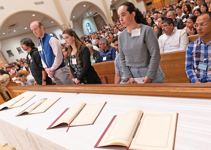 Young catechumens ‘excited’ to enter Church | Miami ...