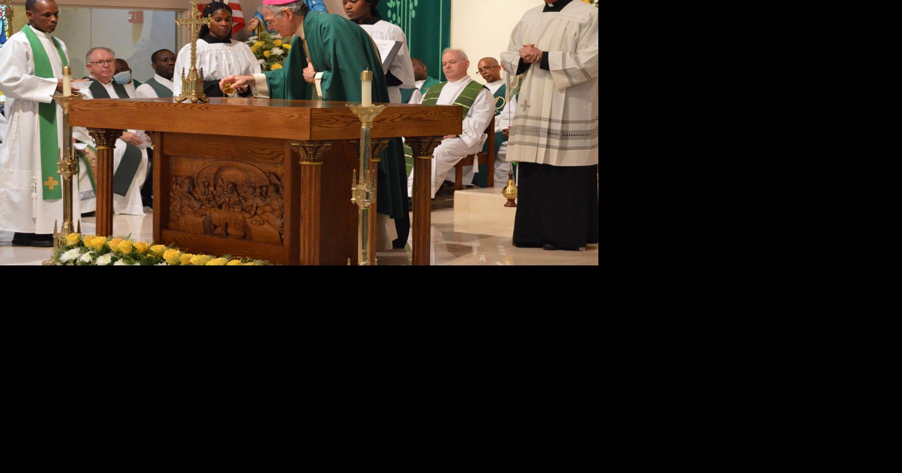 Pastor installation also includes blessing of altar at St. Philip ...