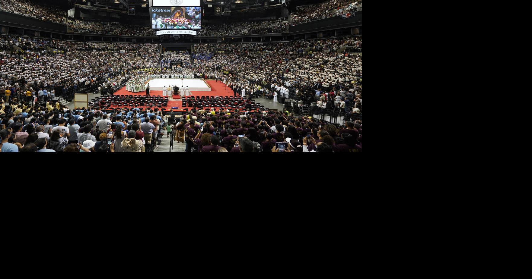 Faithful fill Brooklyn arena to celebrate Neocatechumenal Way’s 50th ...