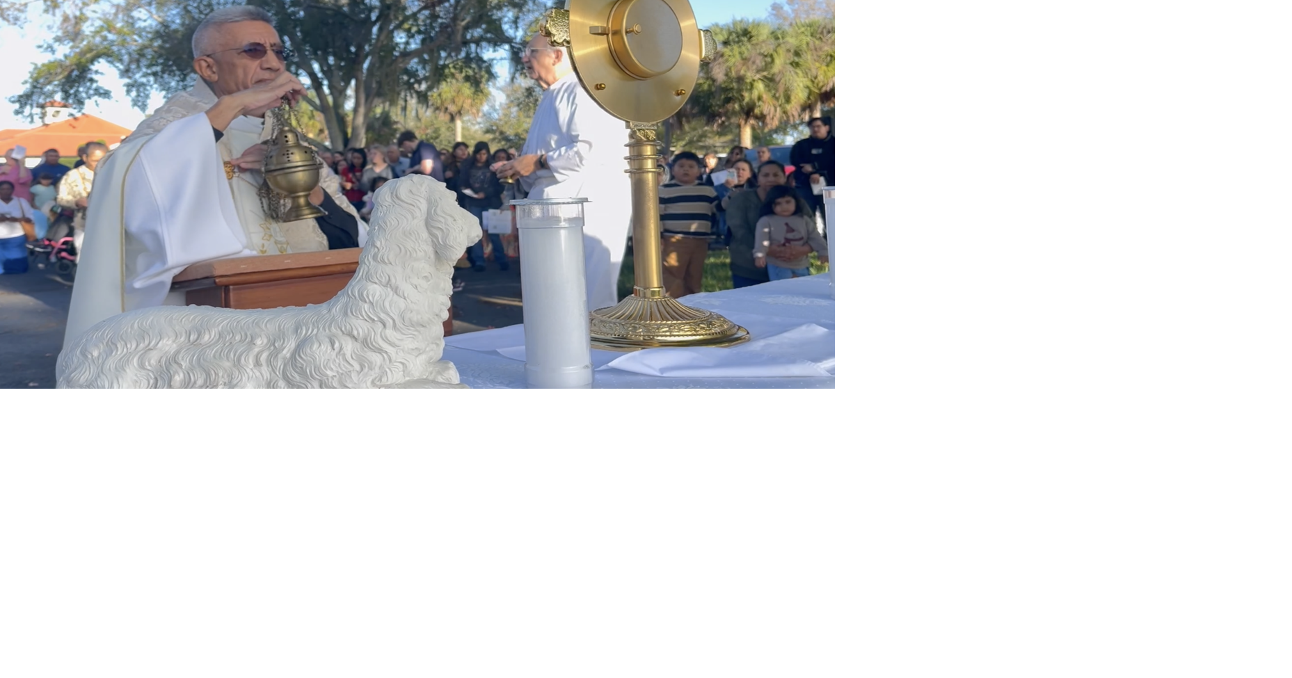 Hundreds in rural Florida unite for Eucharistic Pilgrimage | Florida ...