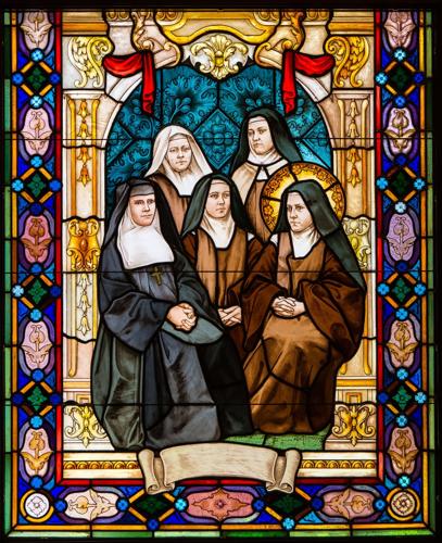 Chapel's unique windows reveal St. Thérèse's secret of joy amid ...