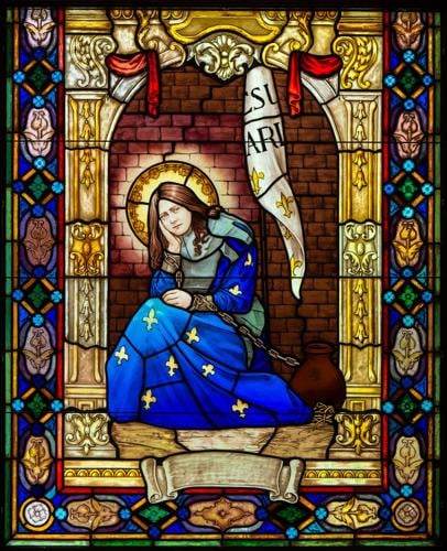 Chapel's unique windows reveal St. Thérèse's secret of joy amid ...