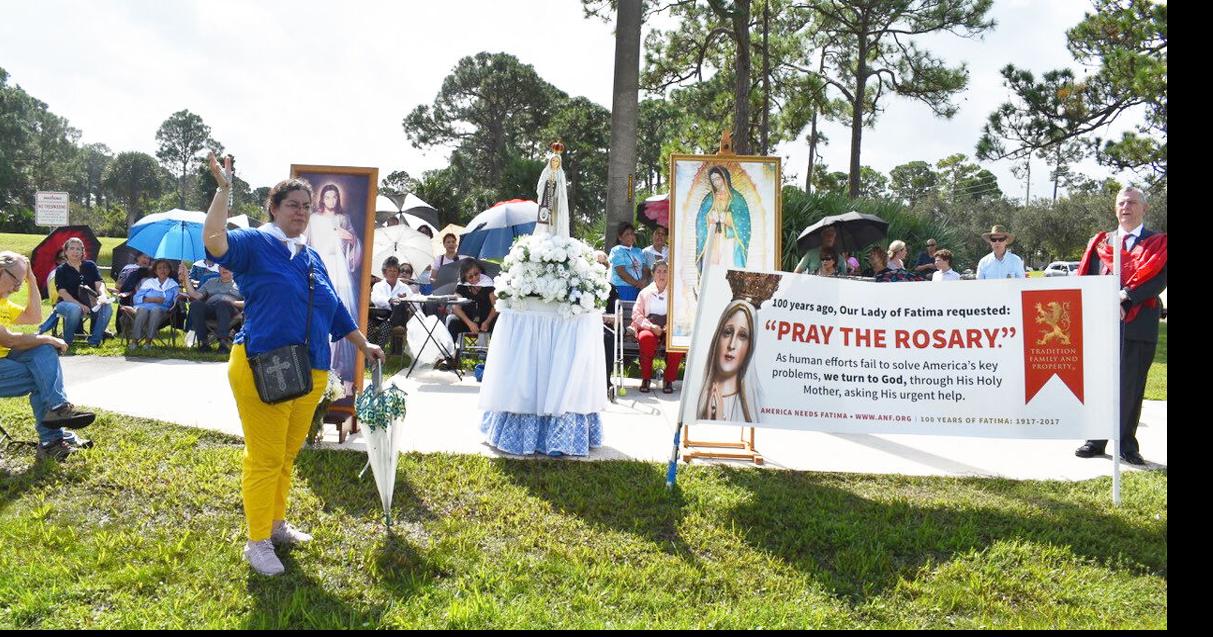 Public rosaries honor Our Lady of Fatima | Palm Beach ...