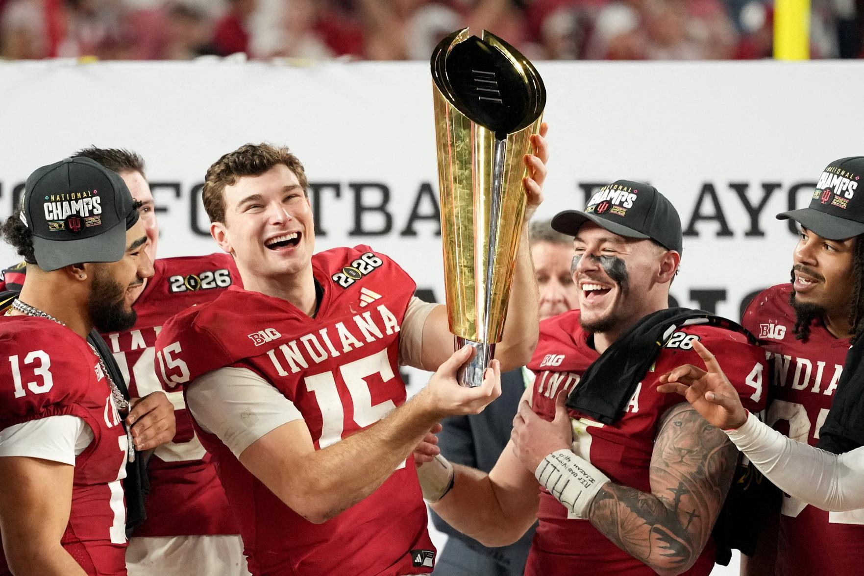 Catholic Heisman-winner Mendoza thanks God after IU football’s first national championship ...