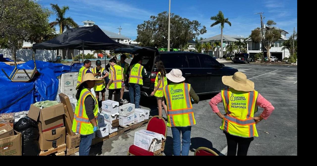 Catholic Charities Helene aid efforts stalled by Milton | Venice ...
