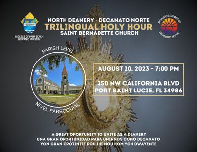 Ministry to begin holy hours series in August | Palm Beach ...