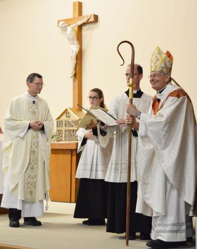 Father Nick installed as pastor at St. Clare | Palm Beach ...
