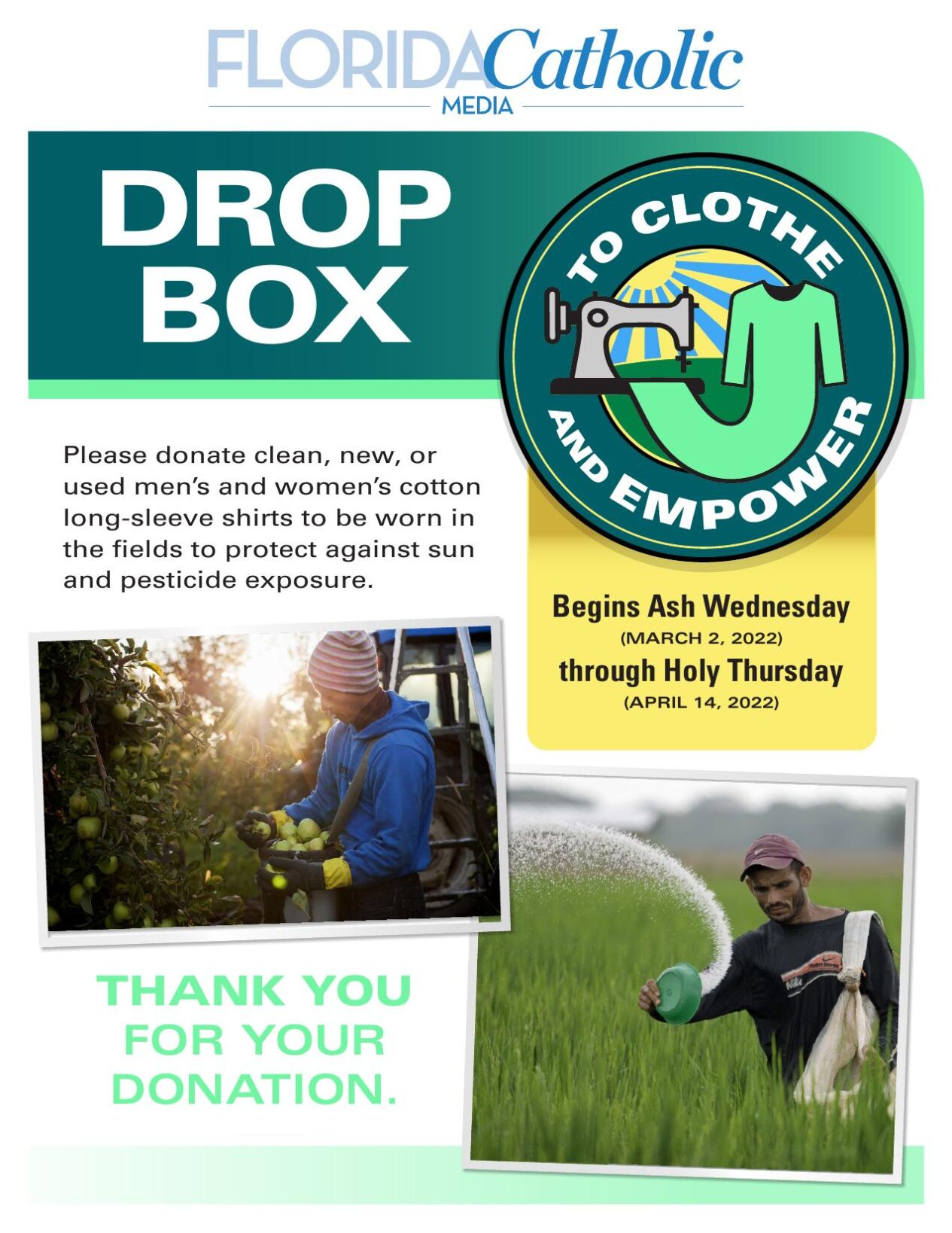 Drop Box Sign | | thefloridacatholic.org