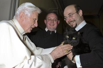 German pope made no secret of his love for cats | Vatican ...