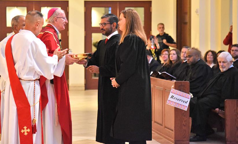 Students studying law attend first Red Mass | Orlando ...