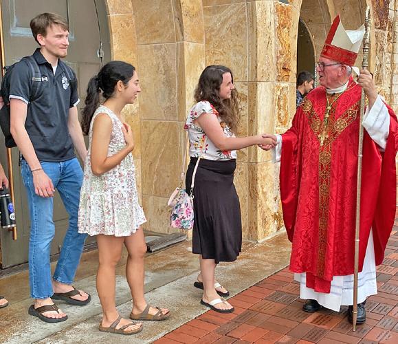 Bishop Dewane celebrates Mass at Ave Maria university | Venice ...