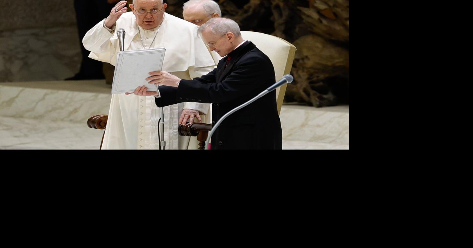 Pope says document on blessings makes clear that the Gospel is for all ...