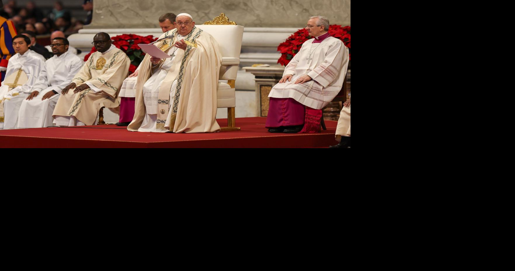 On New Year's, pope calls for real commitment to respect human life ...