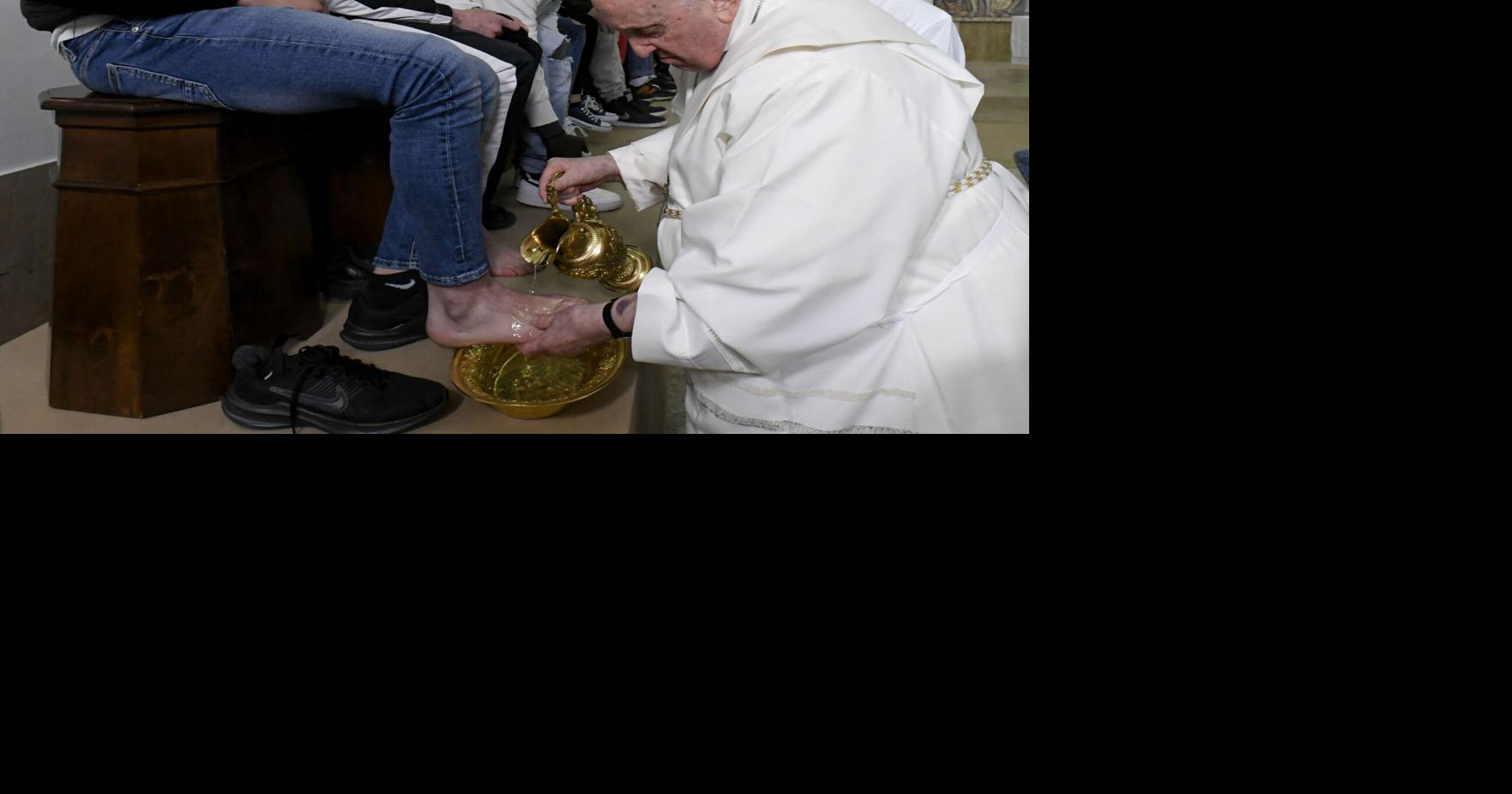 Everyone can 'fall,' pope tells inmates; Jesus wants to save each one ...