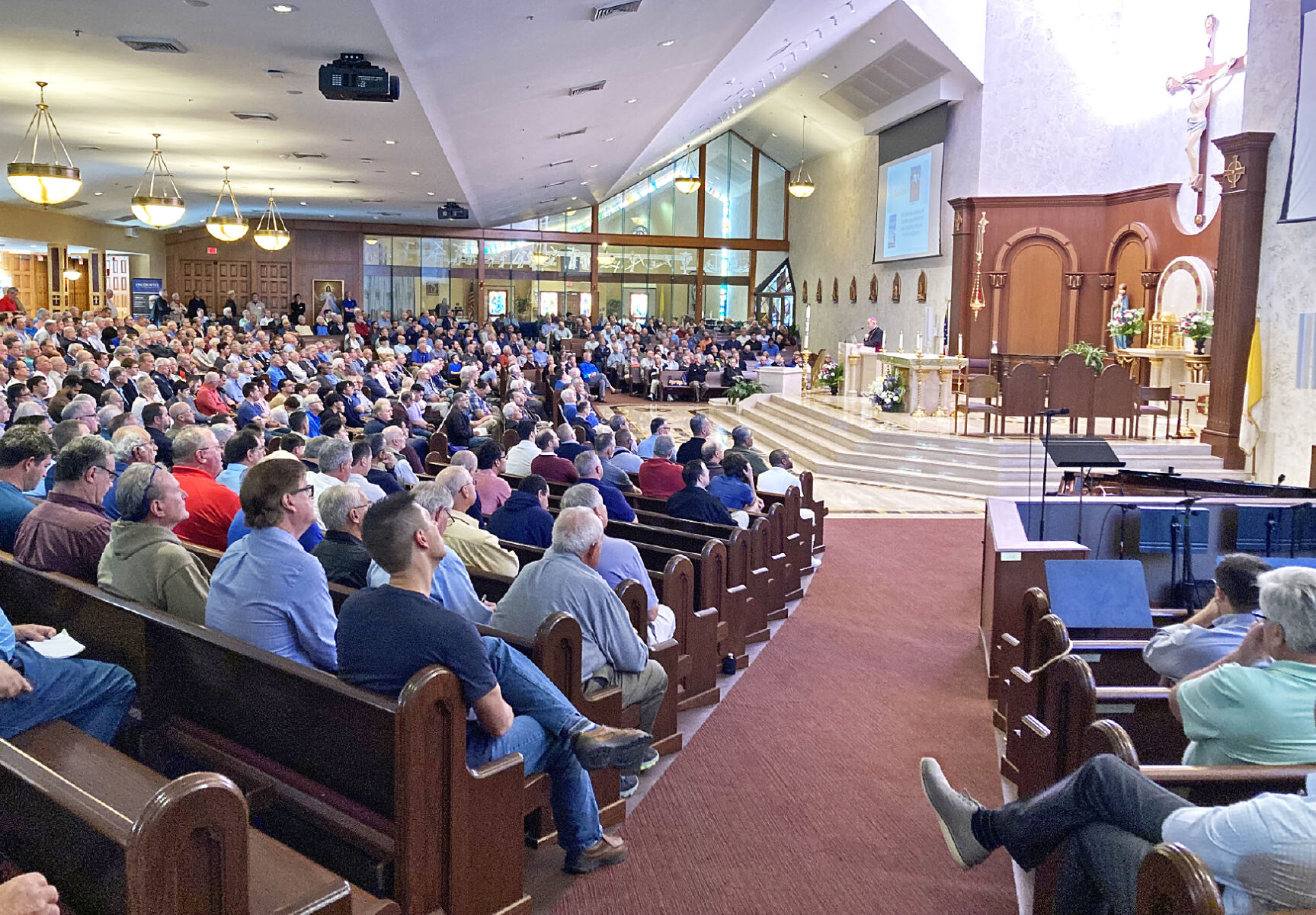Men rally together for Jesus | Palm Beach | thefloridacatholic.org