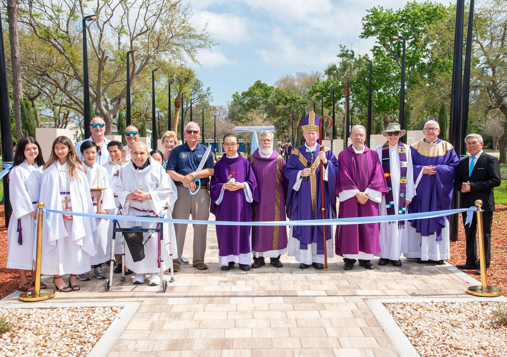 Mary’s Peace Garden brings joy to Prince of Peace | Orlando ...