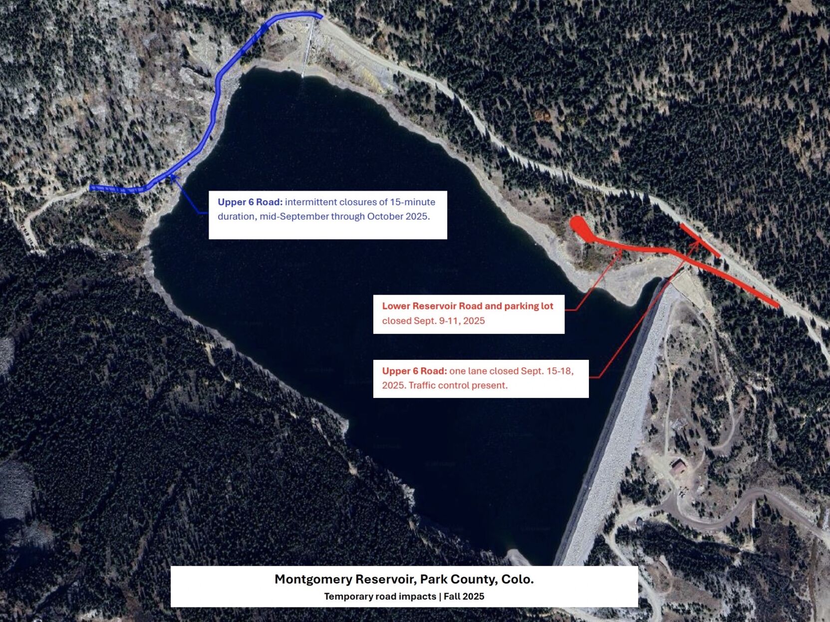 Geotechnical Work at Montgomery Reservoir to Begin | Local News ...