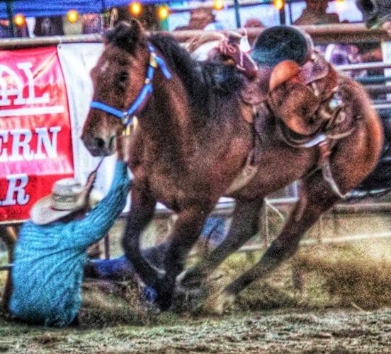 The Park County Rodeo was not for the faint of heart for participants ...