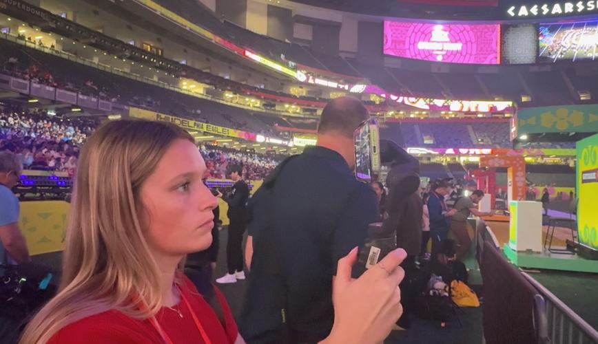 Three Franklin College students cover Super Bowl LIX in New Orleans ...