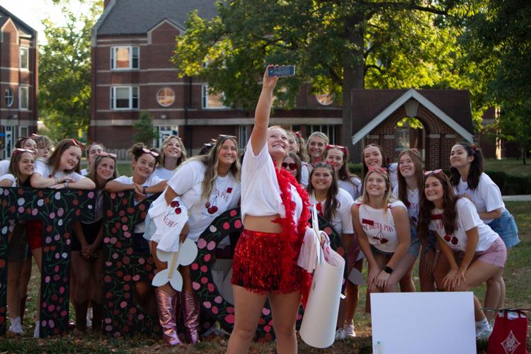 Pi Beta Phi was cherry happy to welcome their new members ...
