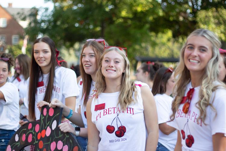 Pi Beta Phi was cherry happy to welcome their new members ...