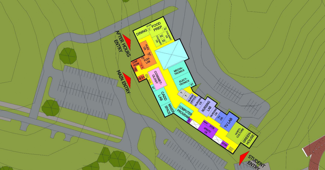 School board approves career center design