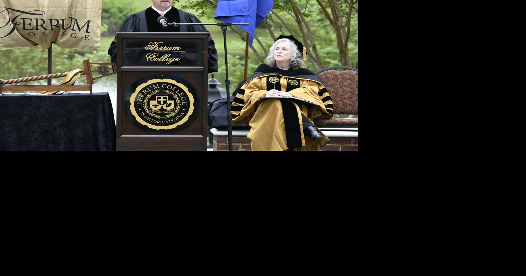 Wagner delivers keynote address at Ferrum’s 109th Commencement Ceremony