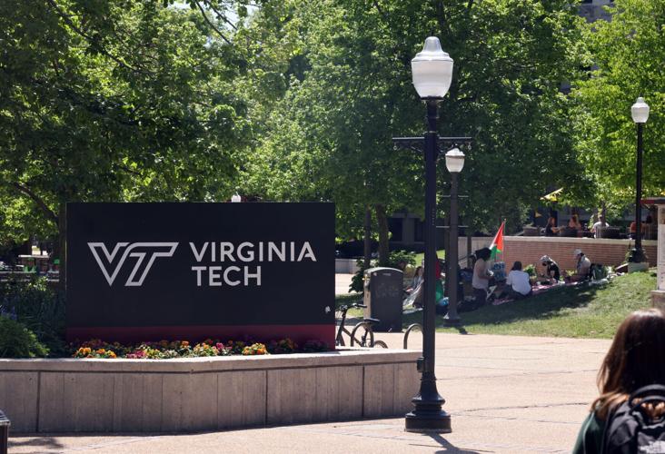 Protest continues at Virginia Tech after encampment clearing