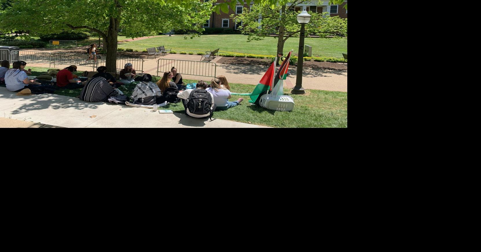 Protest continues at Virginia Tech after encampment clearing