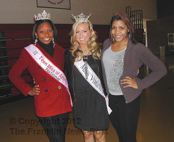 Miss Virginia visits FCHS