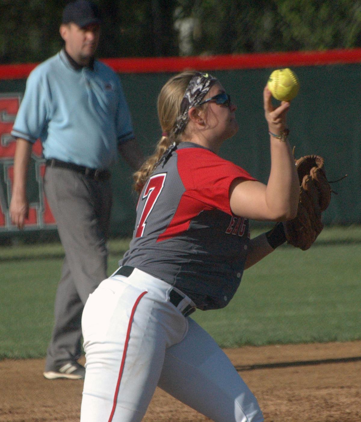 HIGH SCHOOL SOFTBALL: Home run propels Eagles to win
