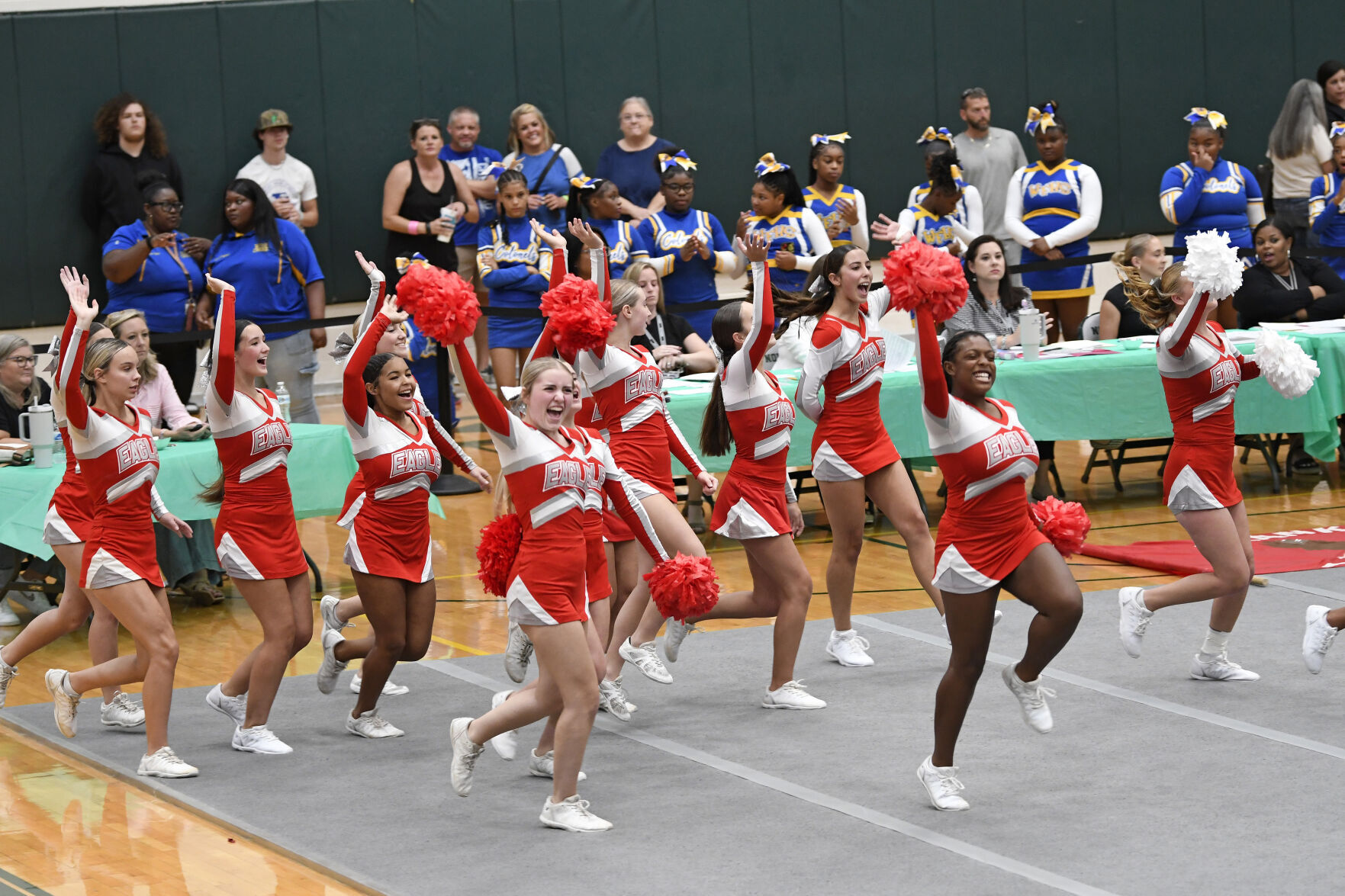 How to try out for cheerleading at Franklin County high school, middle ...