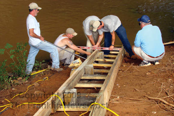 Crews complete ramps at Blackwater River dam
