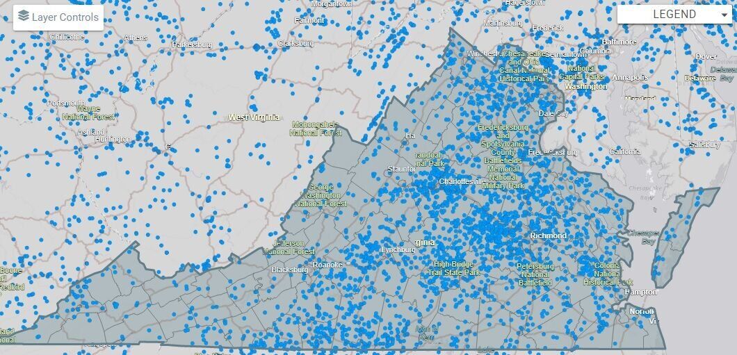 140 dams from local area are now inventoried in a national database