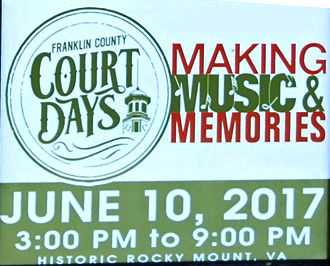 Court Days will showcase old-time heritage