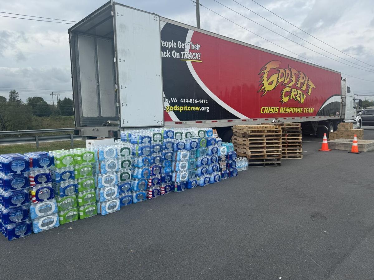 Martinsville Speedway holds water donation drive for areas affected by ...