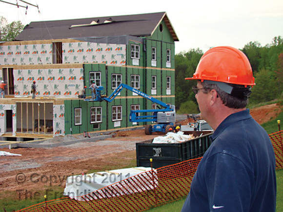 New dorm at Ferrum College going up